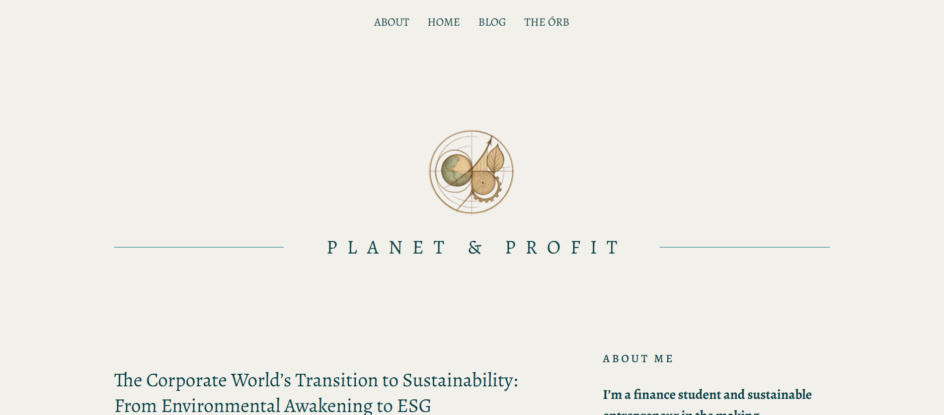 Planet & Profit - It all begins with one question